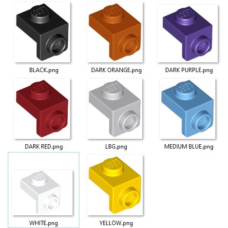 LEGO Part: Bracket 1x1 F10 | Shopee Philippines