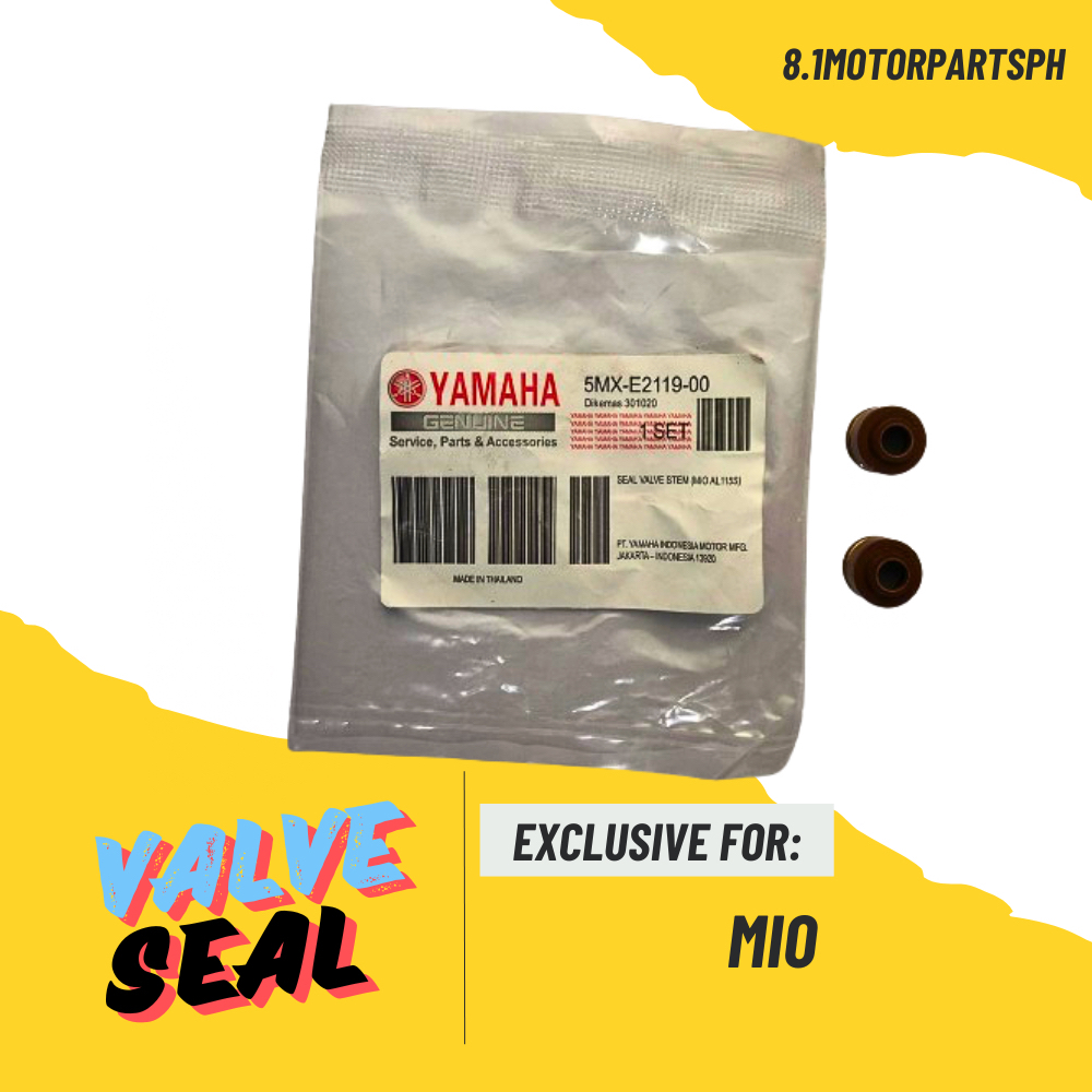 VALVE SEAL for MIO / TMX / CT100 / BAJAJ / XRM | Shopee Philippines