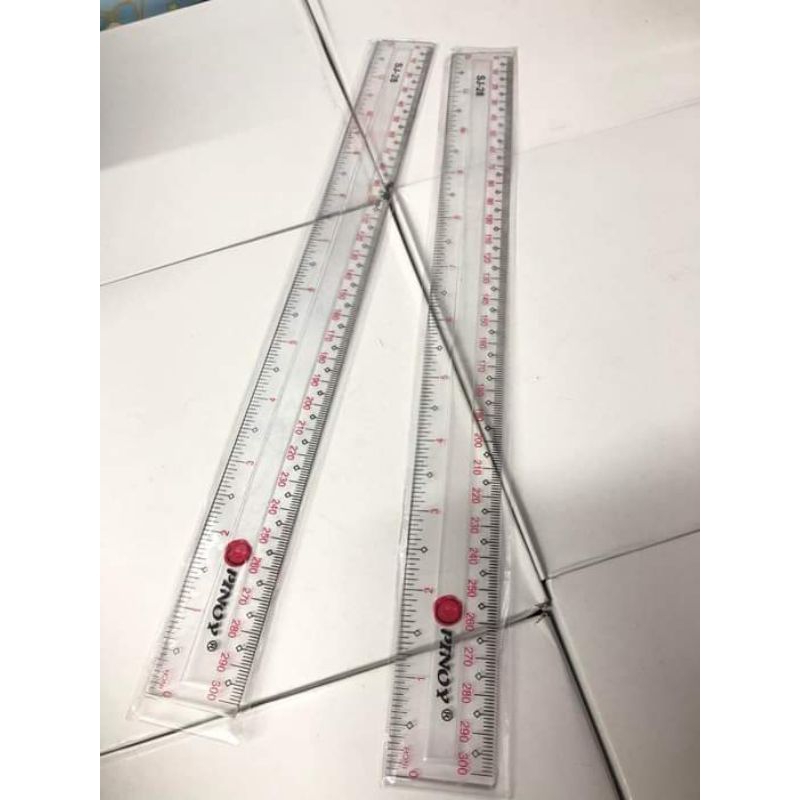 plastic ruler 12 inches sold per piece | Shopee Philippines