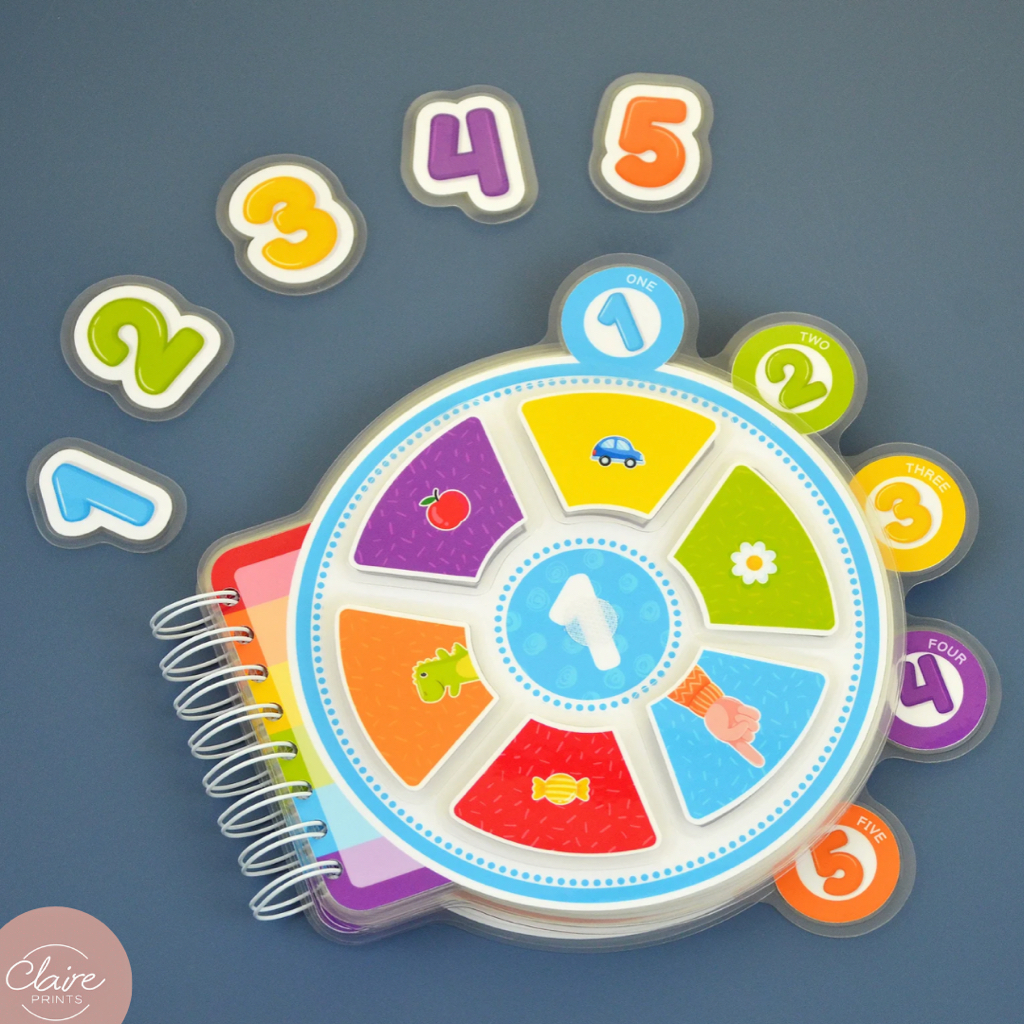 IR- Learning to Count Number Busy Book, Quiet Book, Numbers Worksheets ...