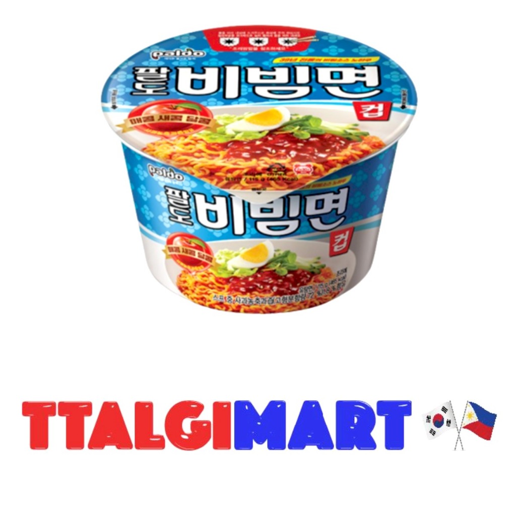 PALDO BIBIM MYEON BIG CUP 115G ( BTS FAVORITE BIBIMYEON CUP ) | Shopee ...