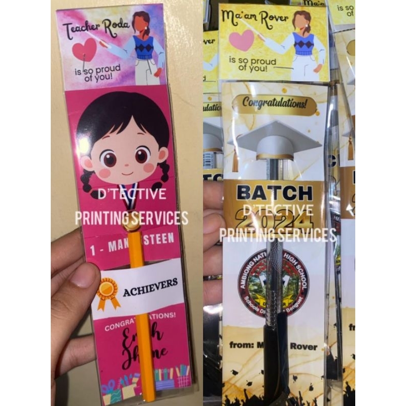 CUSTOMIZED PEN SLEEVE FOR SOUVENIR, GIVEAWAYS ETC. (MAY KASAMA NG ...