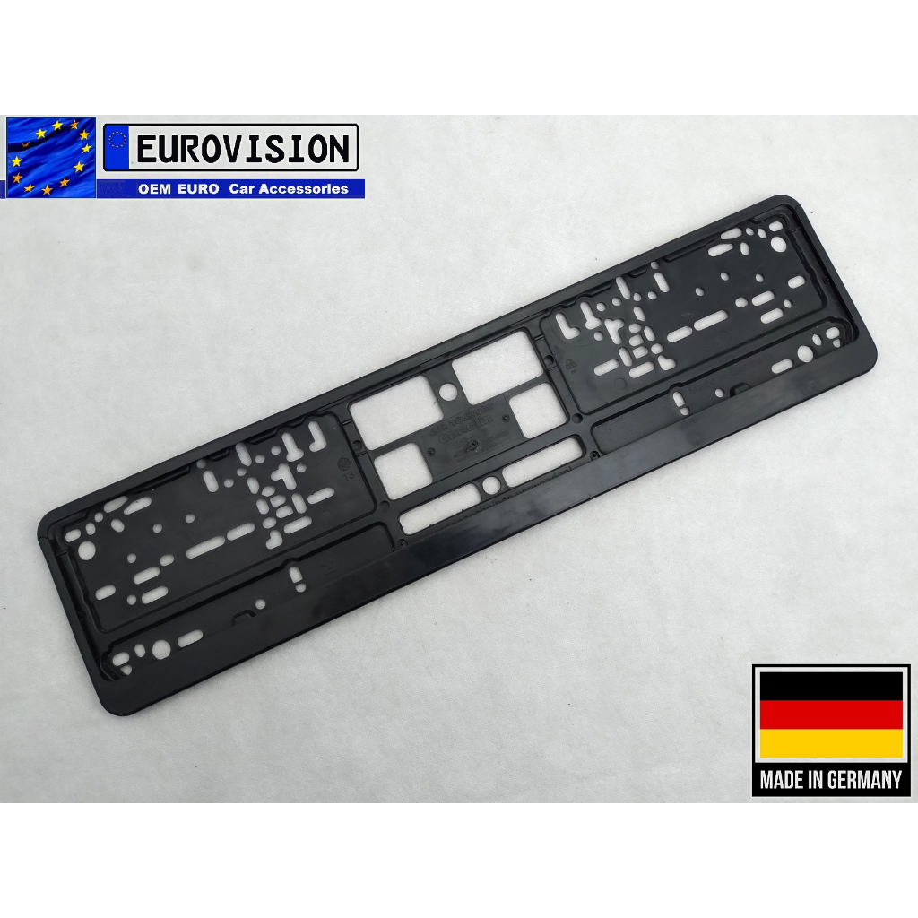 Euro Plateholder from Germany - 1 Piece Used Euro Plate Frame - Various ...