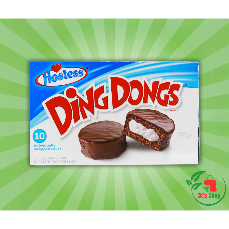 Hostess Ding Dongs Chocolate 10pcs | Shopee Philippines