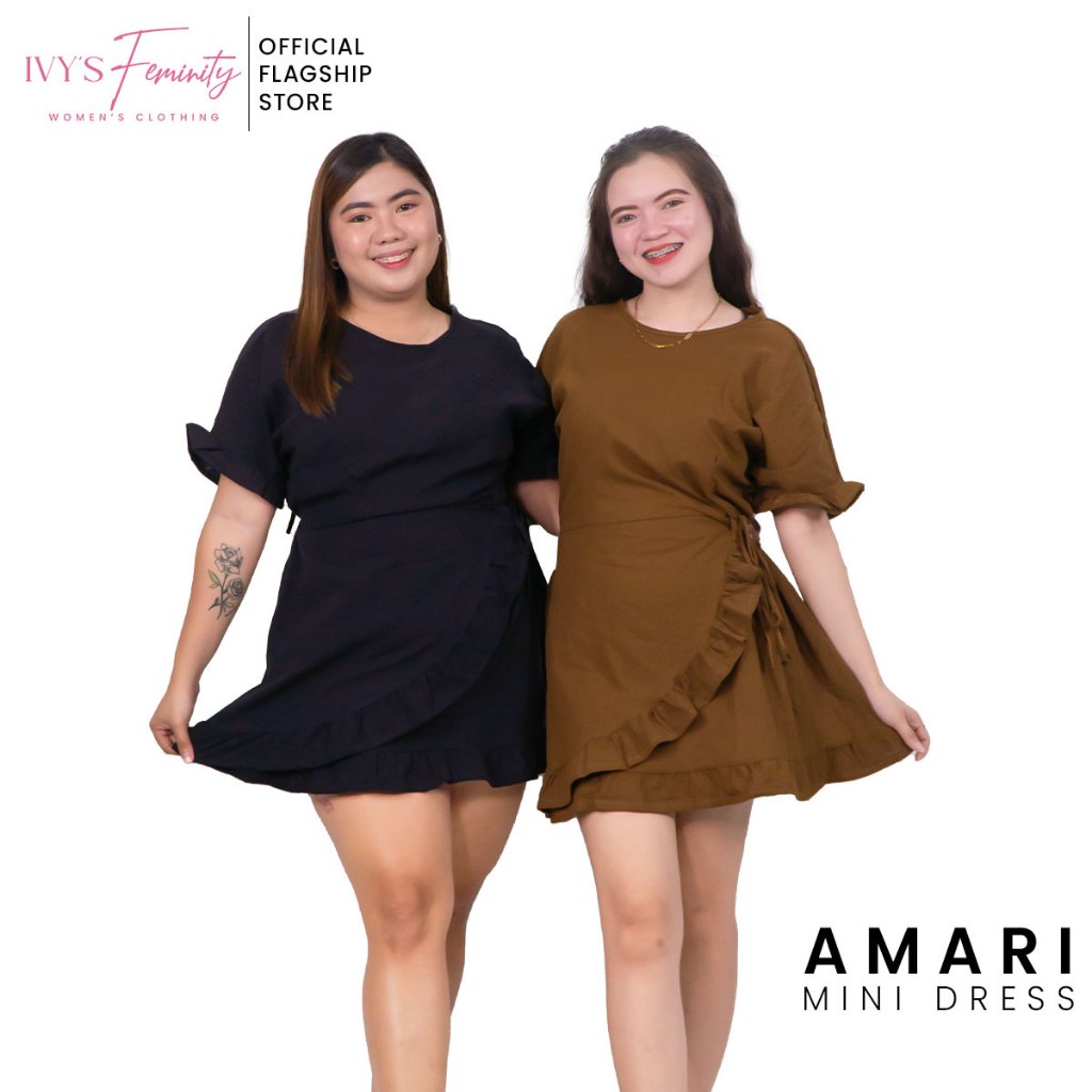 Amari by Ivy's Feminity - Women's Mini Dress | Shopee Philippines