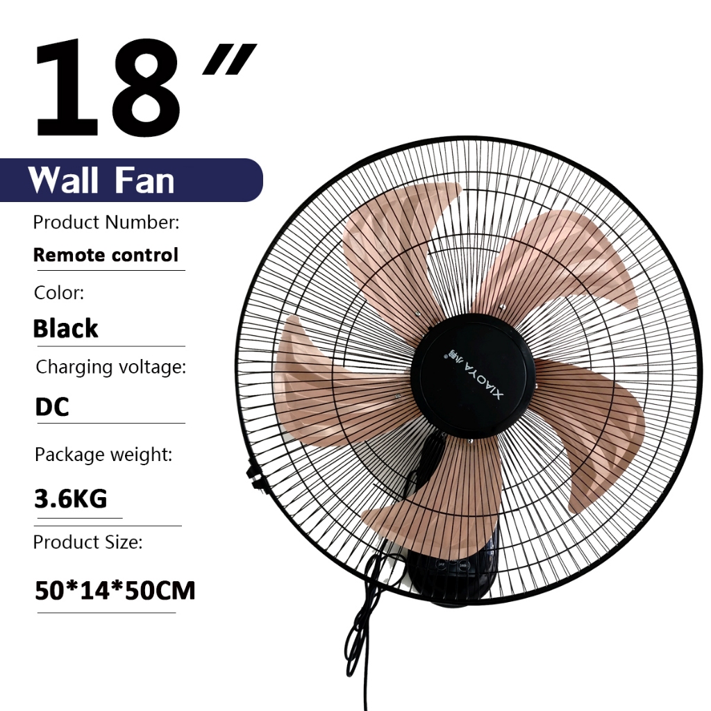 18inch Wall Fan（BUY 1 TAKE 1) Electric Fan silent wall industrial fan ...
