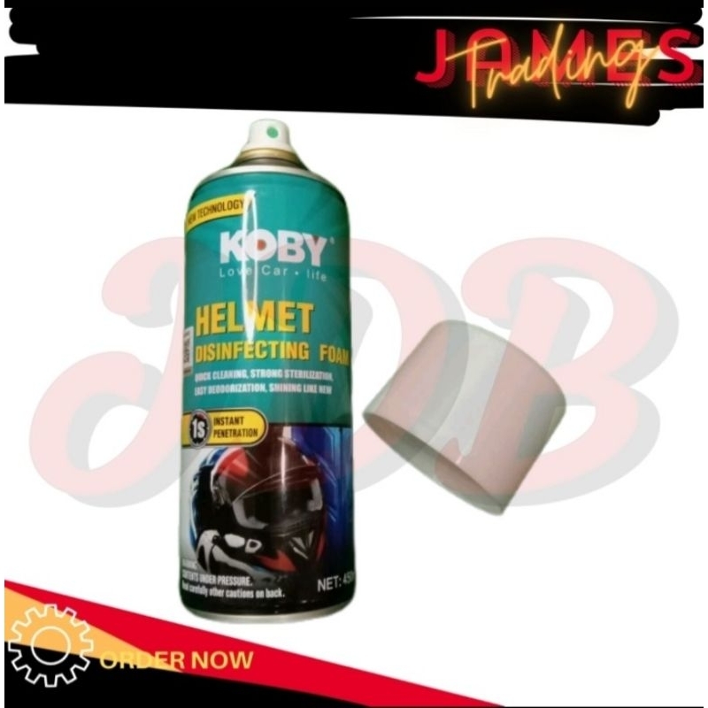 Koby Helmet Disinfecting Foam (450mL) | Shopee Philippines