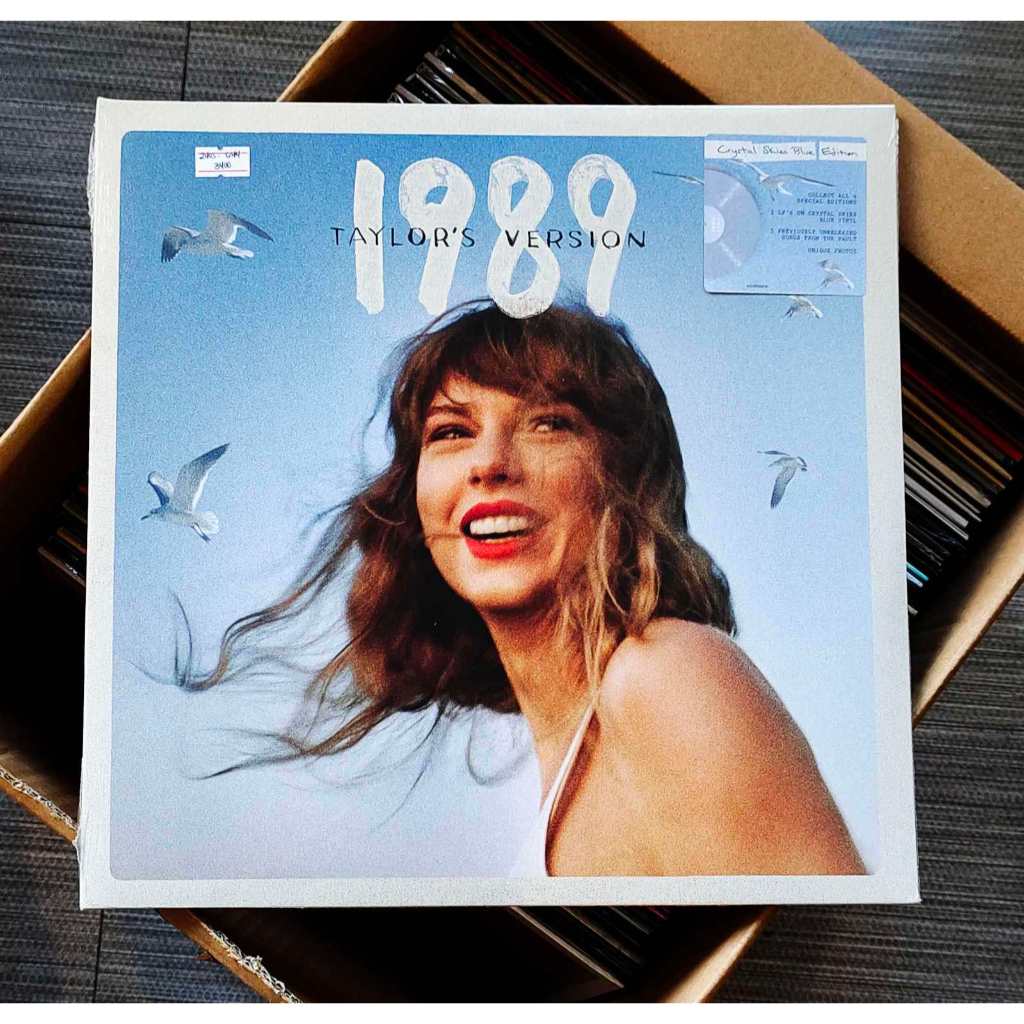 Taylor Swift – 1989 (Taylor's Version) [Crystal Skies Blue Vinyl ...
