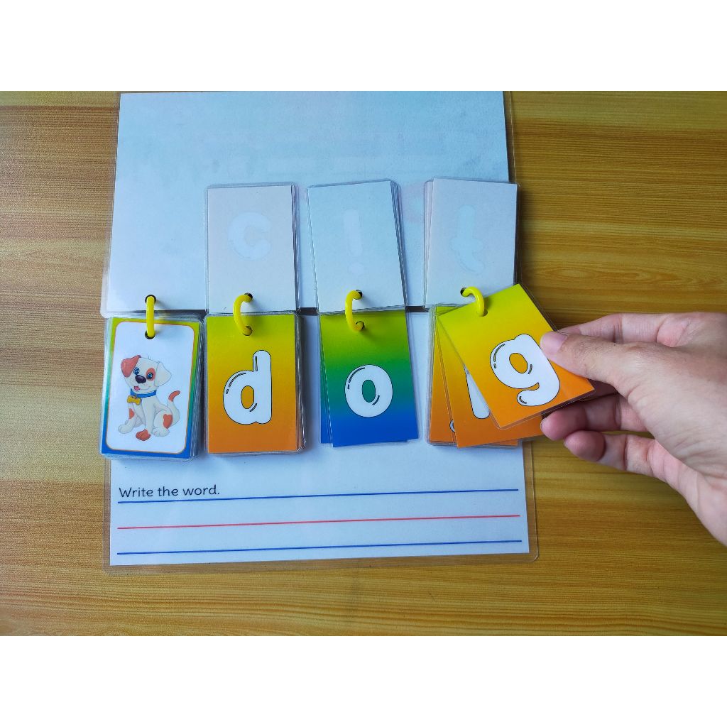 Interactive CVC Word Learning Kit for Kids | Shopee Philippines