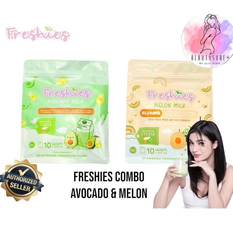 FRESHIES COMBO Collagen Drink (2 pouches) | Shopee Philippines