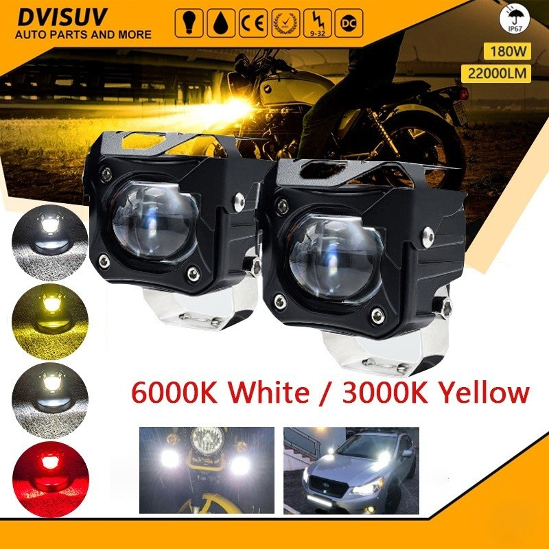 driving light 3 Inch 120W Dual Color LED mdl mini driving light ...