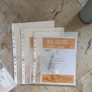 Seagull Clearsheet protector refill - Long 10's/pack - FOR BINDERS ...