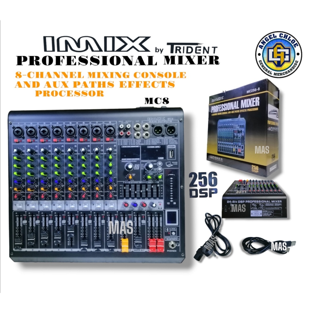 IMIX/TRIDENT MC8 8PASSIVE CHANNEL | Shopee Philippines