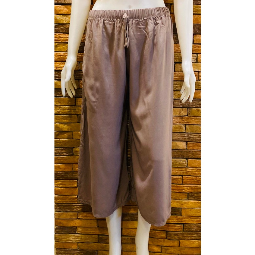 CHALLIS Plain Square pants w/Pocket (CAN FIT UP TO XL) | Shopee Philippines