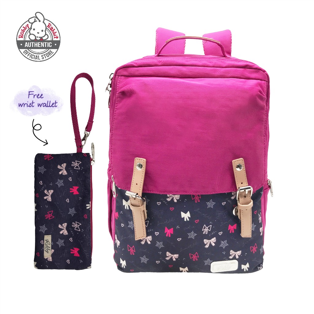 Robby Rabbit Hana Backpack 16-Inch | Shopee Philippines