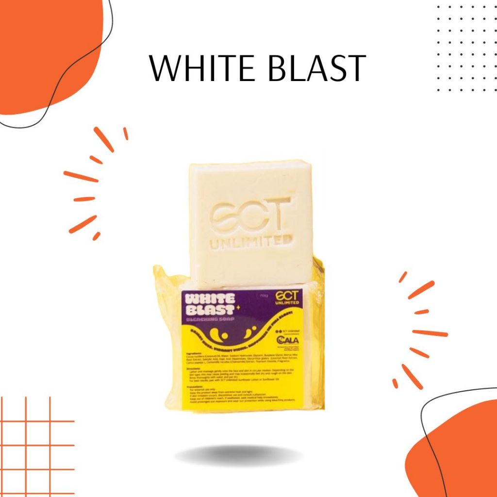 SCT Unlimited White Blast Bleaching Soap | Shopee Philippines