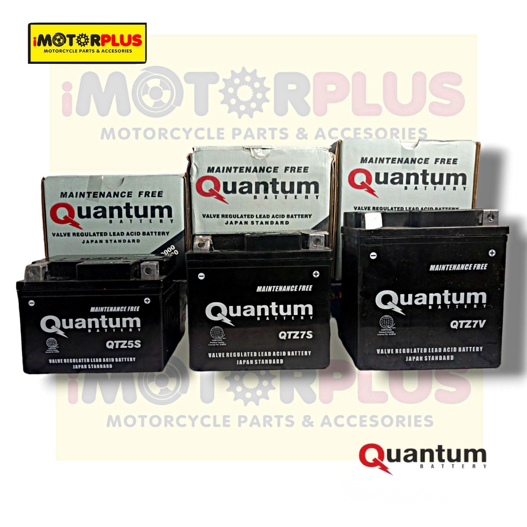 Quantum Motorcycle Battery QTZ5S-4L / QTZ7S-5L / QTZ7V | Shopee Philippines