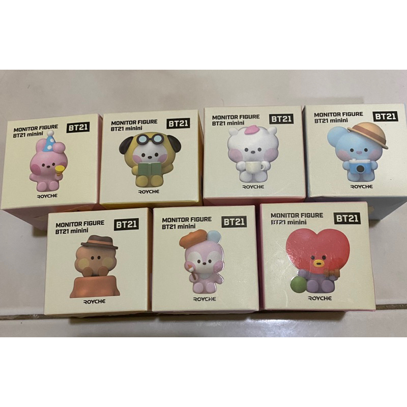 BT21 monitor figure minini from KOREA | Shopee Philippines