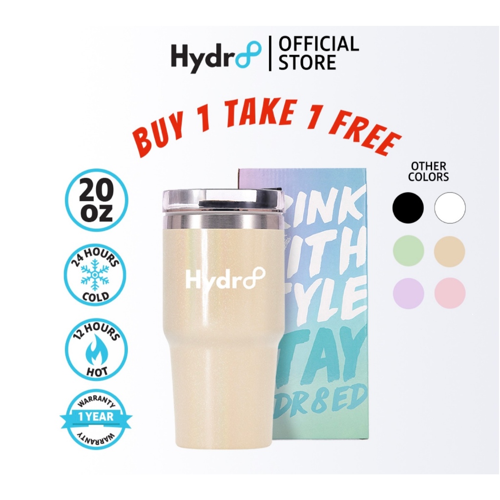 Buy 1 Take 1 Hydr8 Insulated Stainless Steel Desk Tumbler Flask With ...