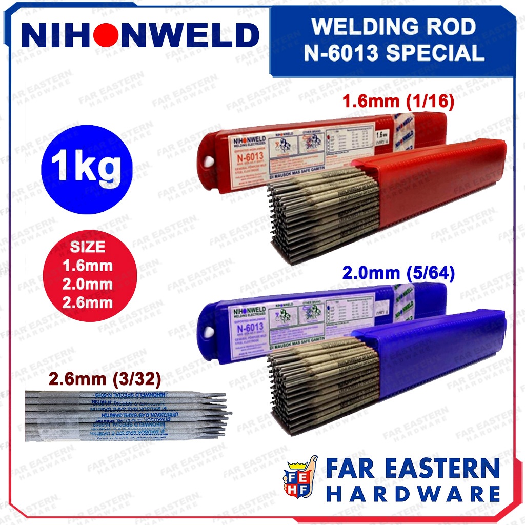 NIHONWELD 6013 Special Welding Rod Electrode N6013 SOLD PER KILO ...