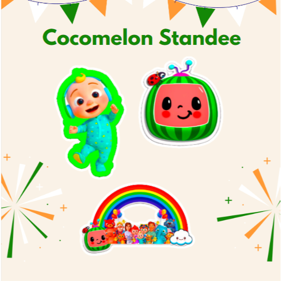 Cocomelon Monster Photo Standee (11 x 16 inches) Tabletop Party ...