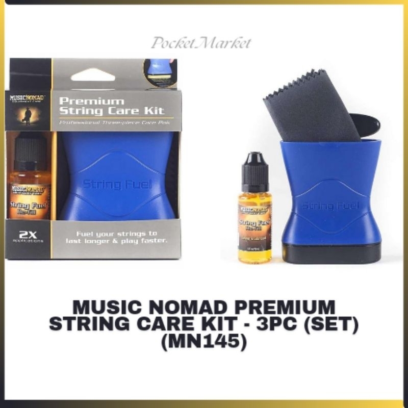 Music Nomad Premium String Care Kit - 3pc( set )(MN145) / String Fuel | Shopee Philippines
