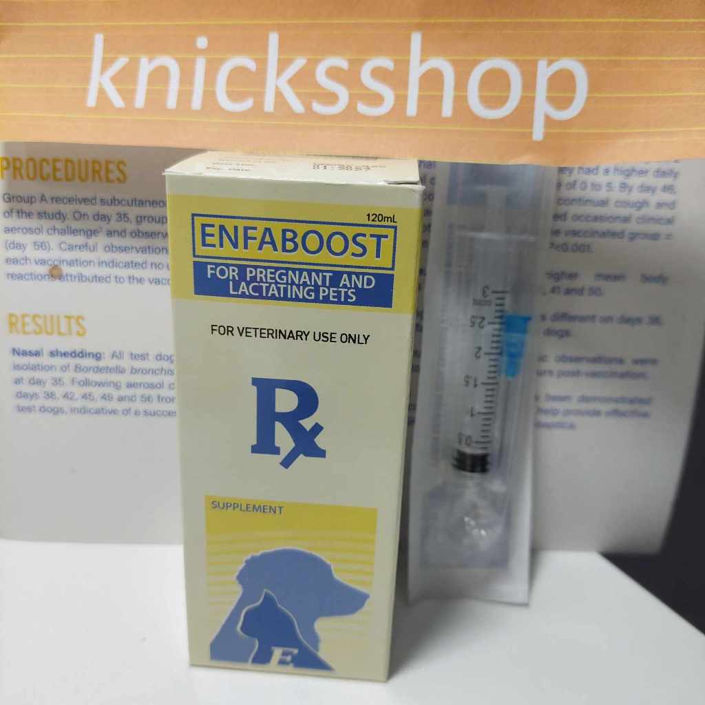 ENFABOOST with FREE syringe MULTIVITAMINS PROBIOTICS 120ml Syrup ...