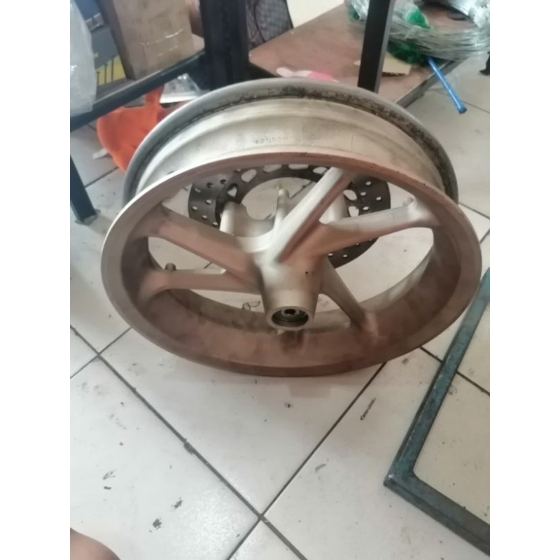 Stock mags Nmax v1‼️FRONT ONLY 2ndhand, no disc brake | Shopee Philippines