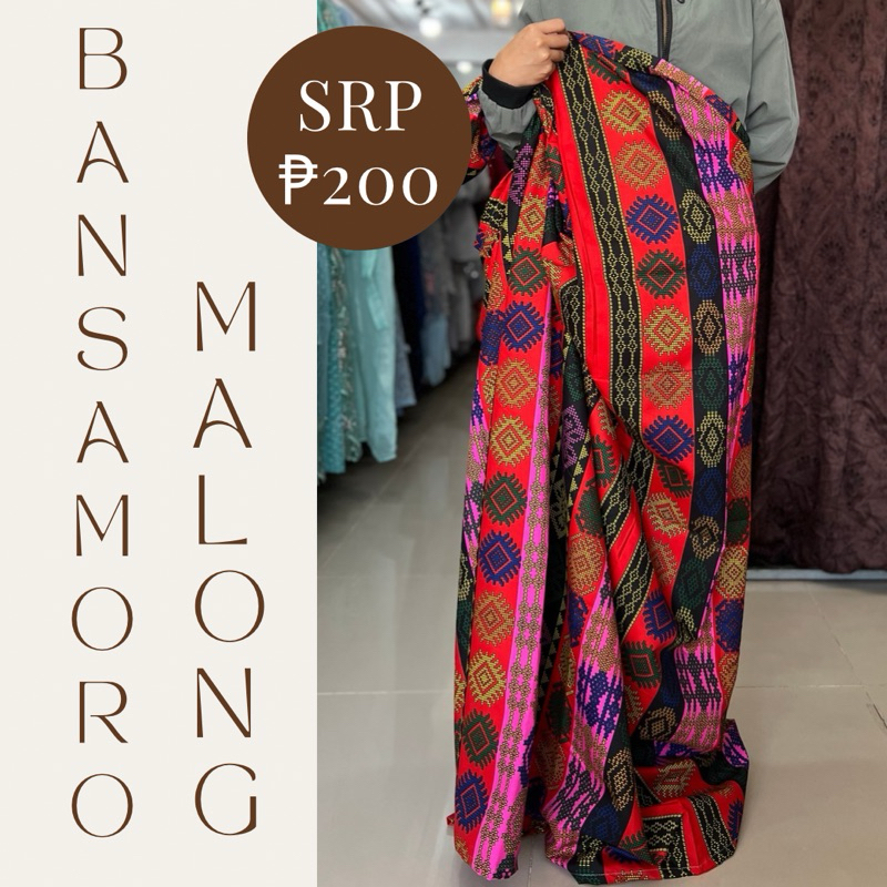 High Quality BATIK MALONG DOUBLE BANGSAMORO | Shopee Philippines
