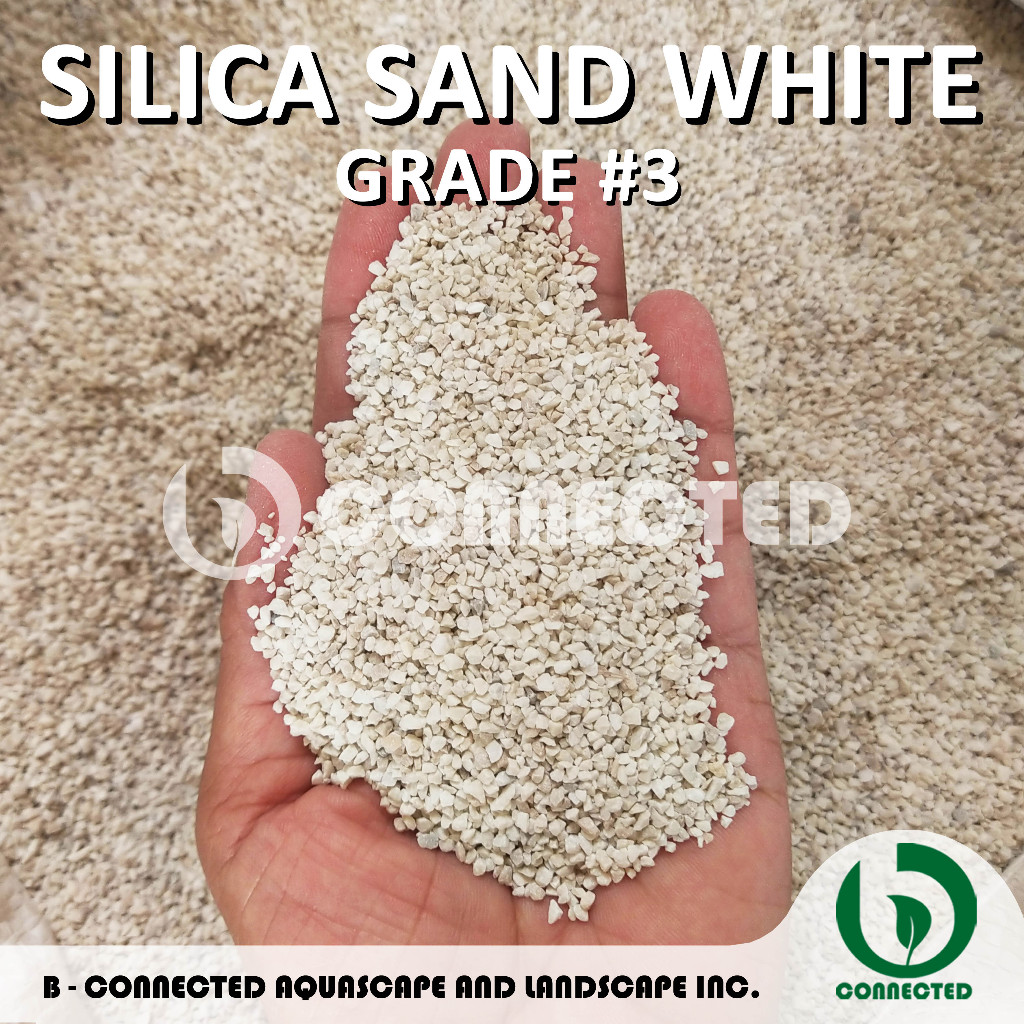 SILICA SAND WHITE COARSE GRADE#3 BY BCONNECTED - AQUARIUM / TERRARIUM ...