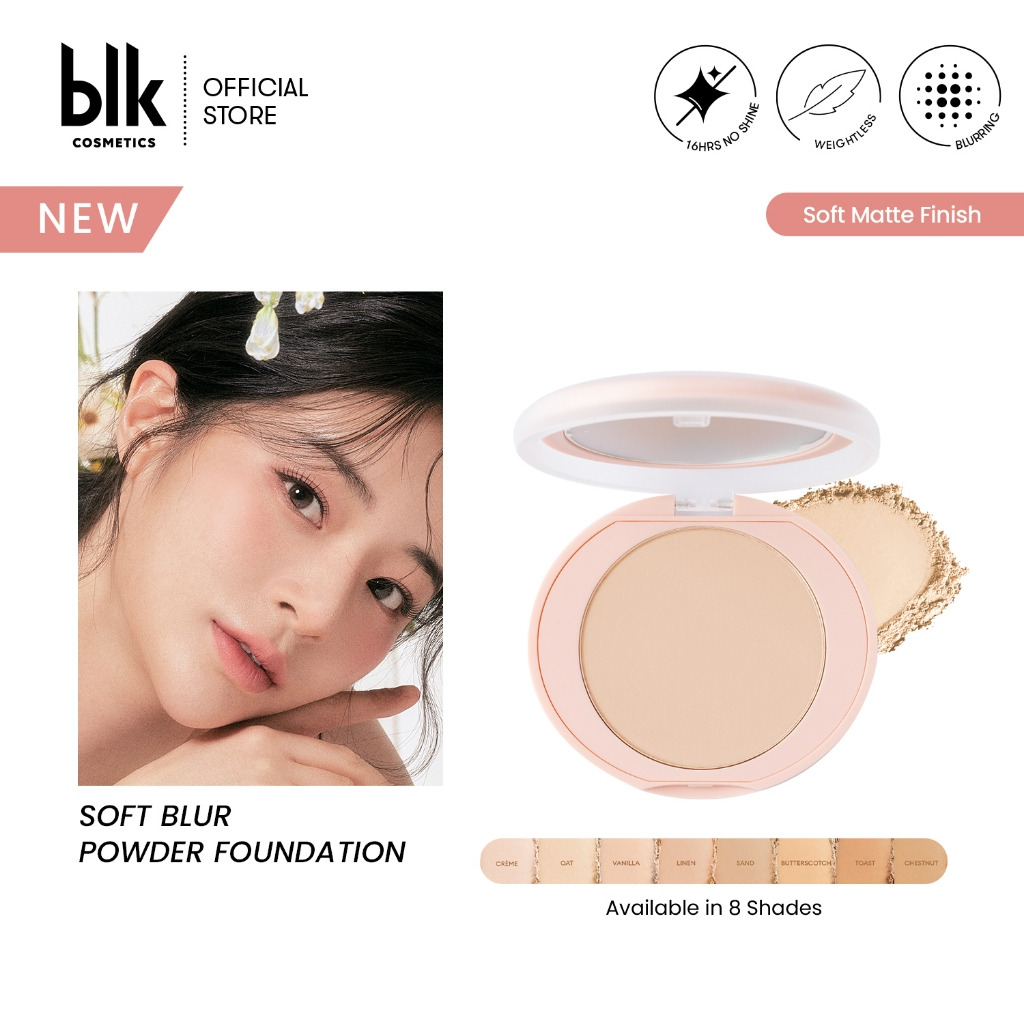 blk cosmetics daydream soft blur powder foundation | Shopee Philippines