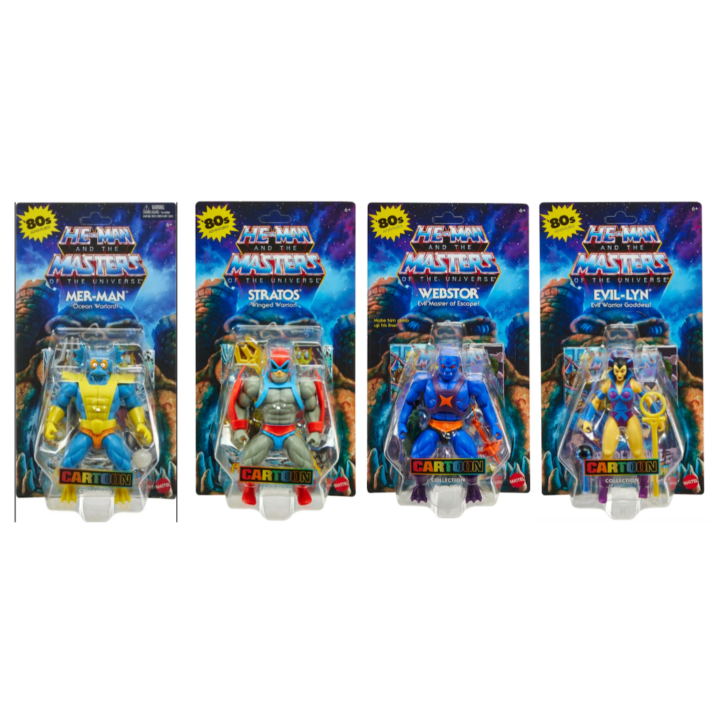 {GOT} MOTU Origins Cartoon Collection Stratos Merman Prince Adam ...