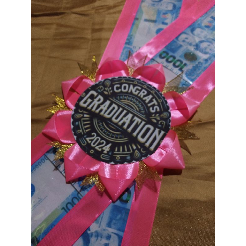 20 pesos CASHBACK LOWEST MONEY GRADUATION GARLAND SASH BEST GRADUATION ...