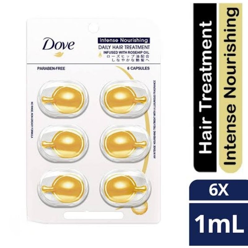 Dove Daily Hair Treatment Capsule | Shopee Philippines