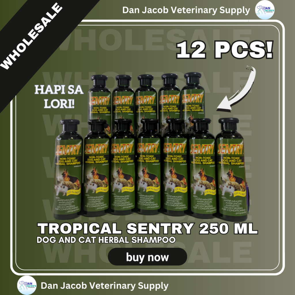 Tropical Sentry (WHOLESALE 12pcs @ P 124/bot ) Dog and Cat Herbal ...