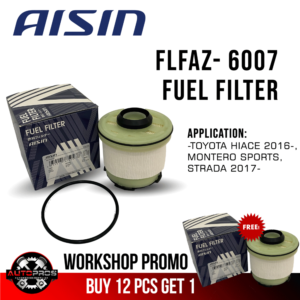 AISIN Fuel Filter for Mitsubishi Montero Sport 4N15, 4D56, 1KDFTV ...