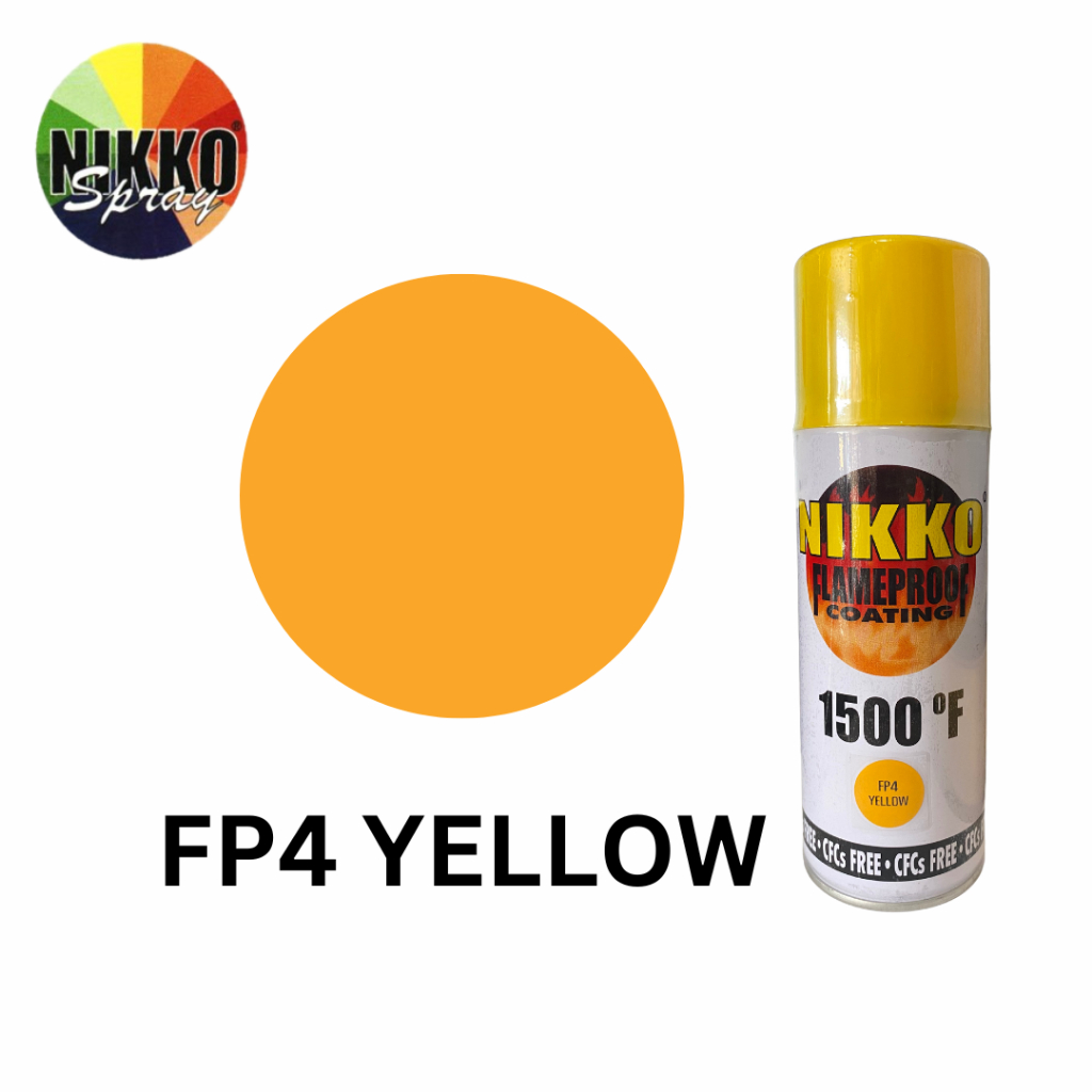 EMJ Nikko Flameproof Coating 1200F Spray Paint Hi-Temp High Heat ...