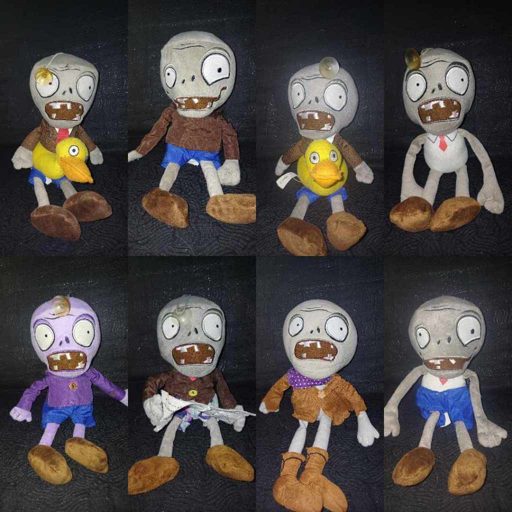 RARE Linxin Plants Vs. Zombies Plush Stuff toys 30 cm ZOMBIE ONLY ...