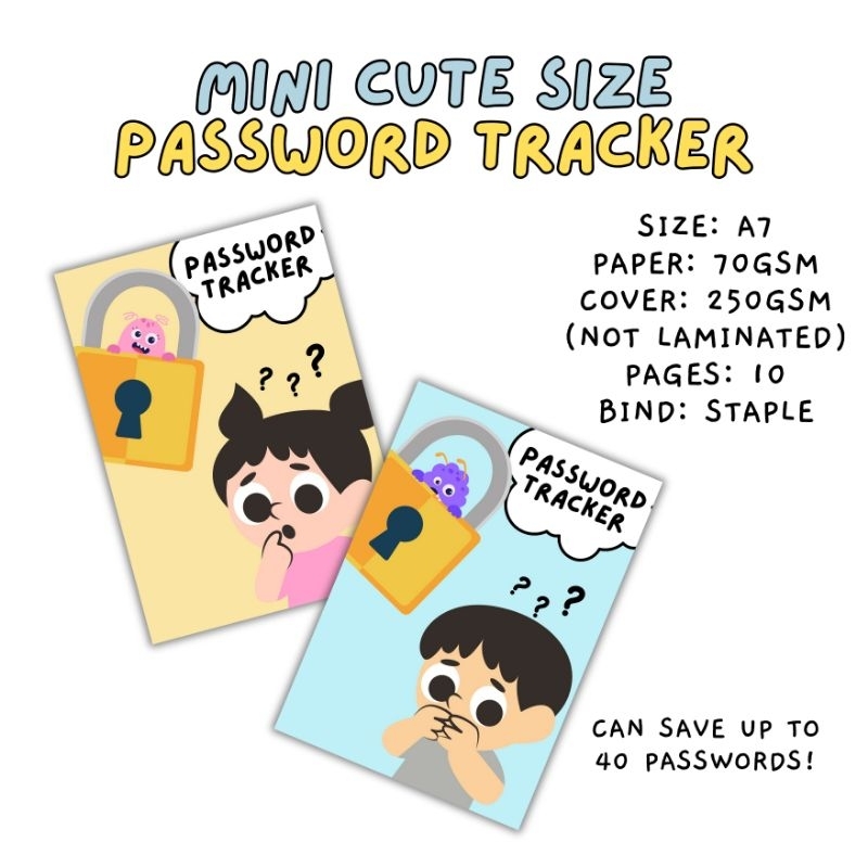 Mini Password Tracker Password Keeper Shopee Philippines