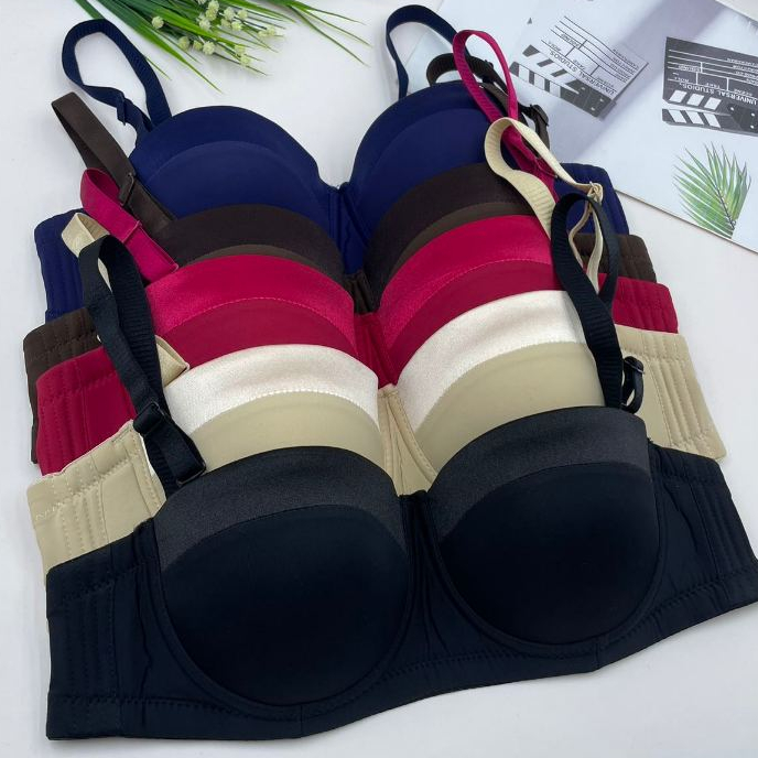 Isabelle.Q Under Wire with Silicon lining in inner Bra. Cup C #LX999C ...
