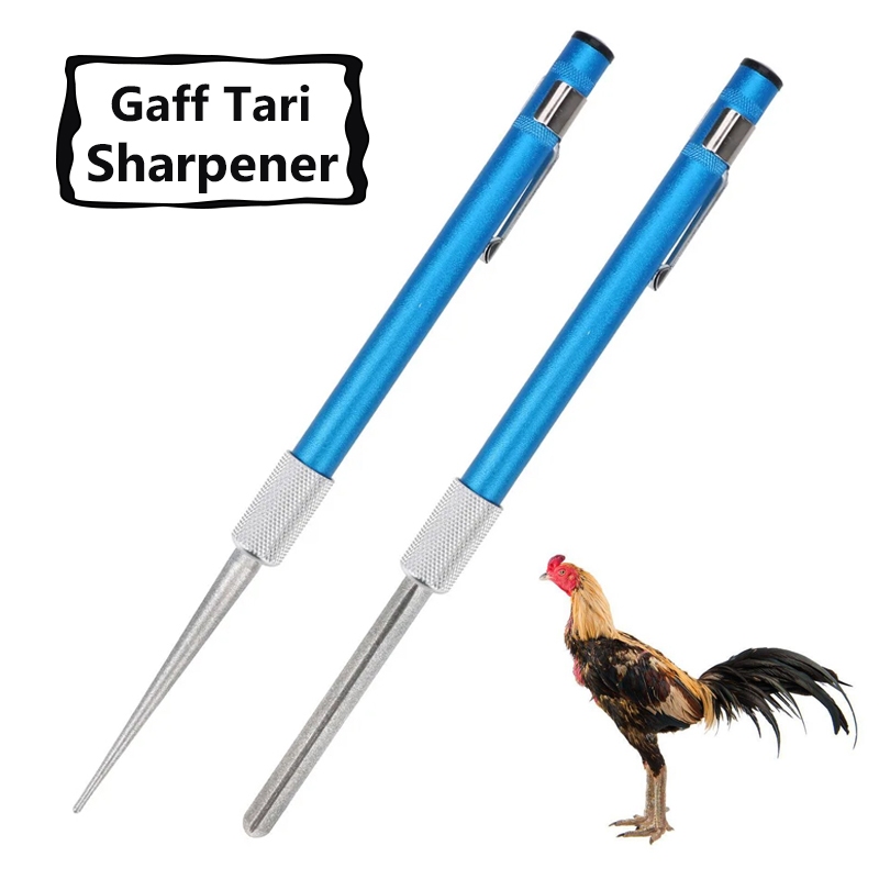 Pen Shape Sharpener Carbon Steel Grindstone Dual Knife Gaff Tari ...