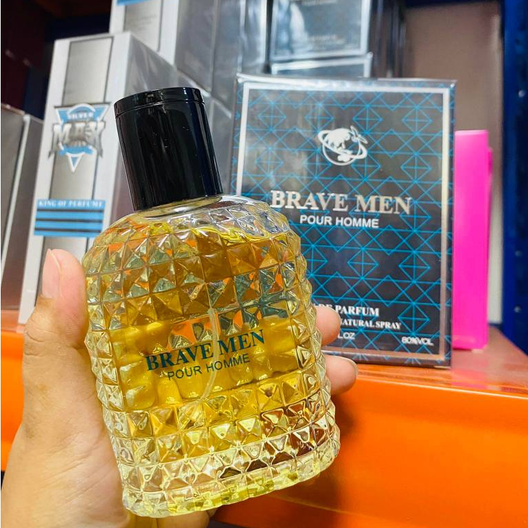 Brave Man Pour homme eau de parfum 100ml cash on delivery | Shopee ...