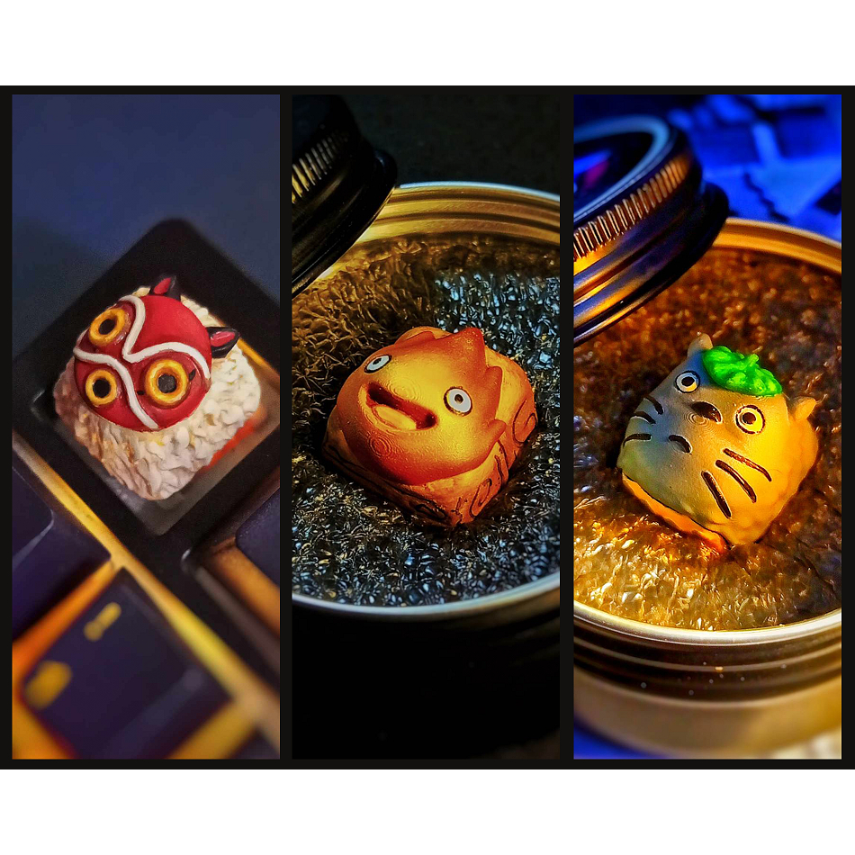 Studio Ghibli Artisan Keycaps by Moon Factory | Shopee Philippines