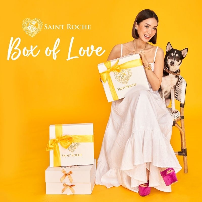 Saint Roche Box of Love with Heaven Scent Shampoo Conditioner and Soap ...