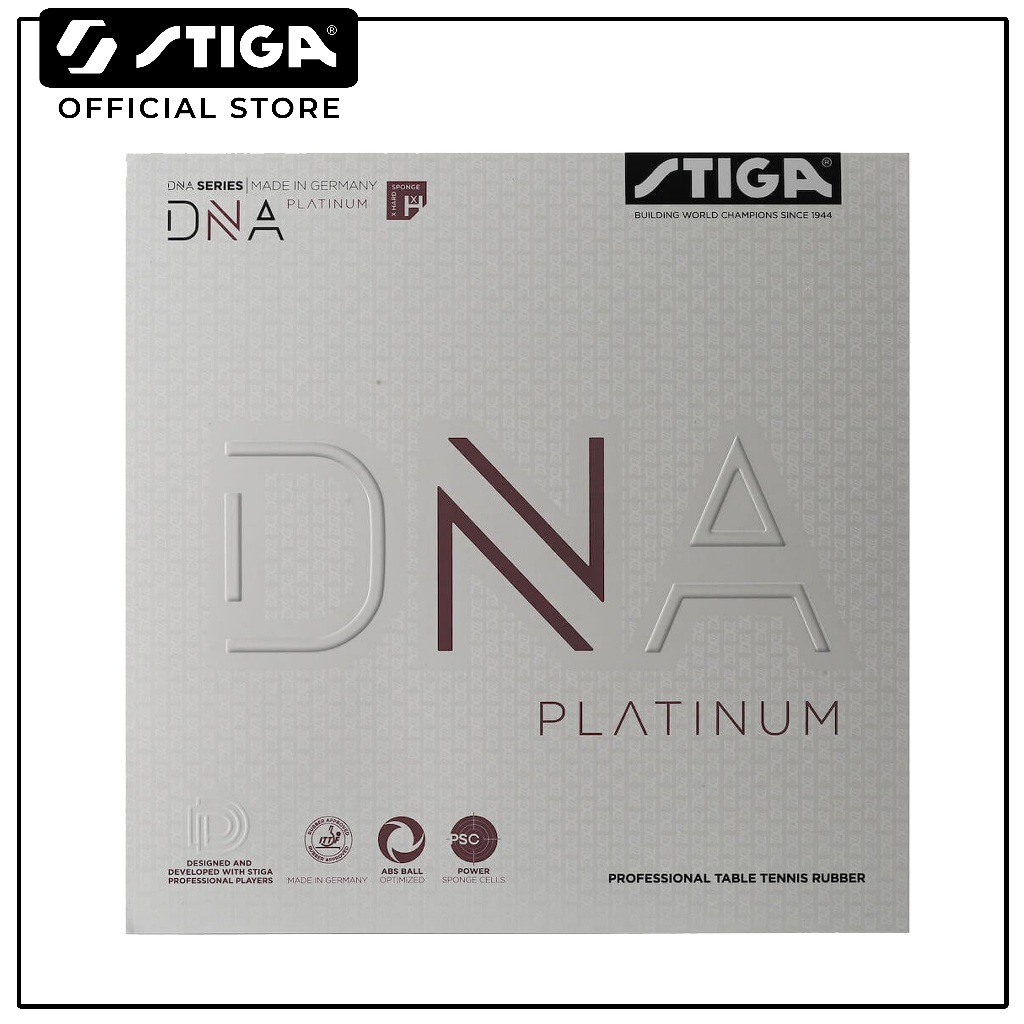 Stiga DNA Platinum XH Table Tennis Rubber | Shopee Philippines
