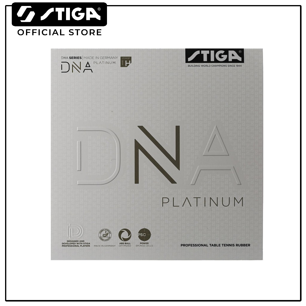 Stiga DNA Platinum H Table Tennis Rubber | Shopee Philippines