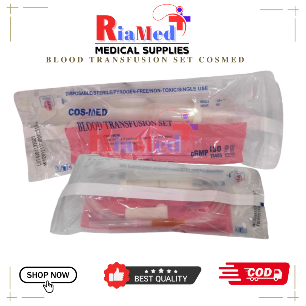 COSMED BLOOD TRANSFUSION SET | Shopee Philippines