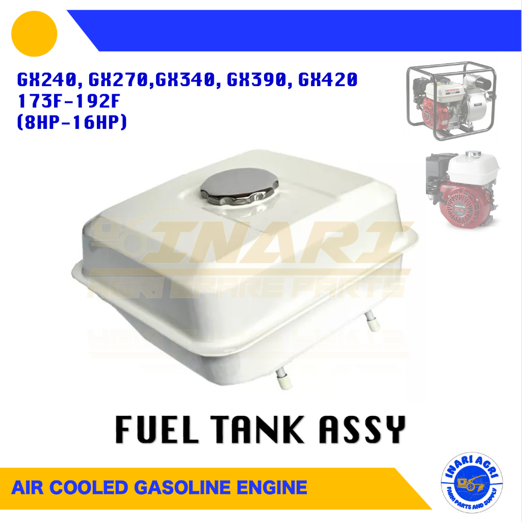 FUEL TANK ASSY GX390 GX240 GX270 GX340 GX420 188F 190F 8HP-16HP 13HP ...