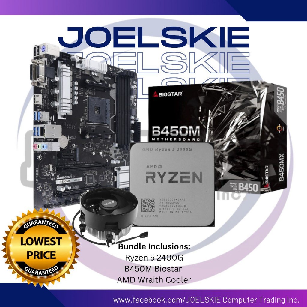 AMD Ryzen 5 2400G 3.7 GHz Quad-Core Eight-Thread CPU ProcessoR and ...