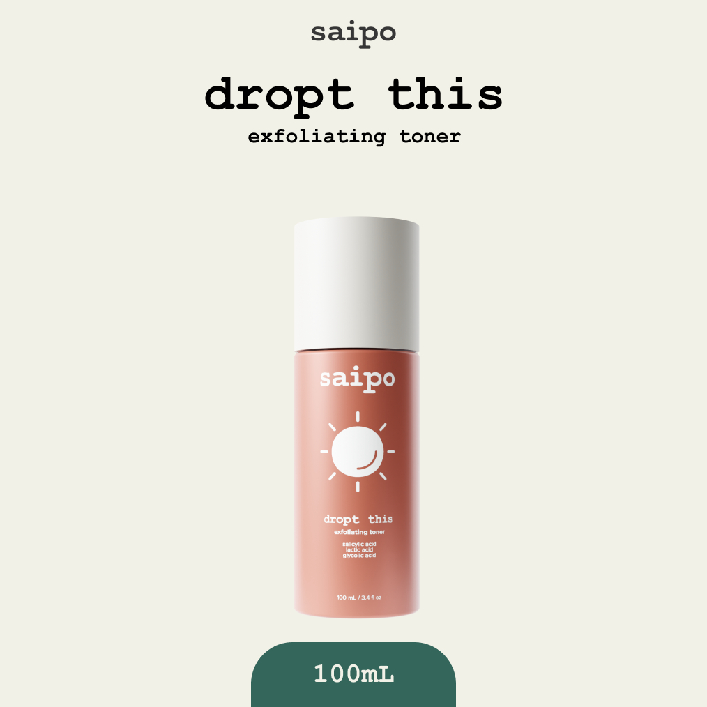 saipo Dropt This Exfoliating Toner (100mL) | Shopee Philippines